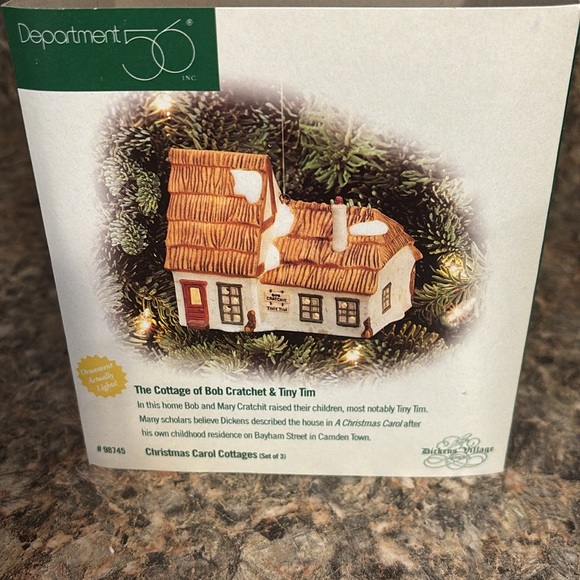 Department 56 | Holiday | Department 56 Christmas Carol Cottages Light ...